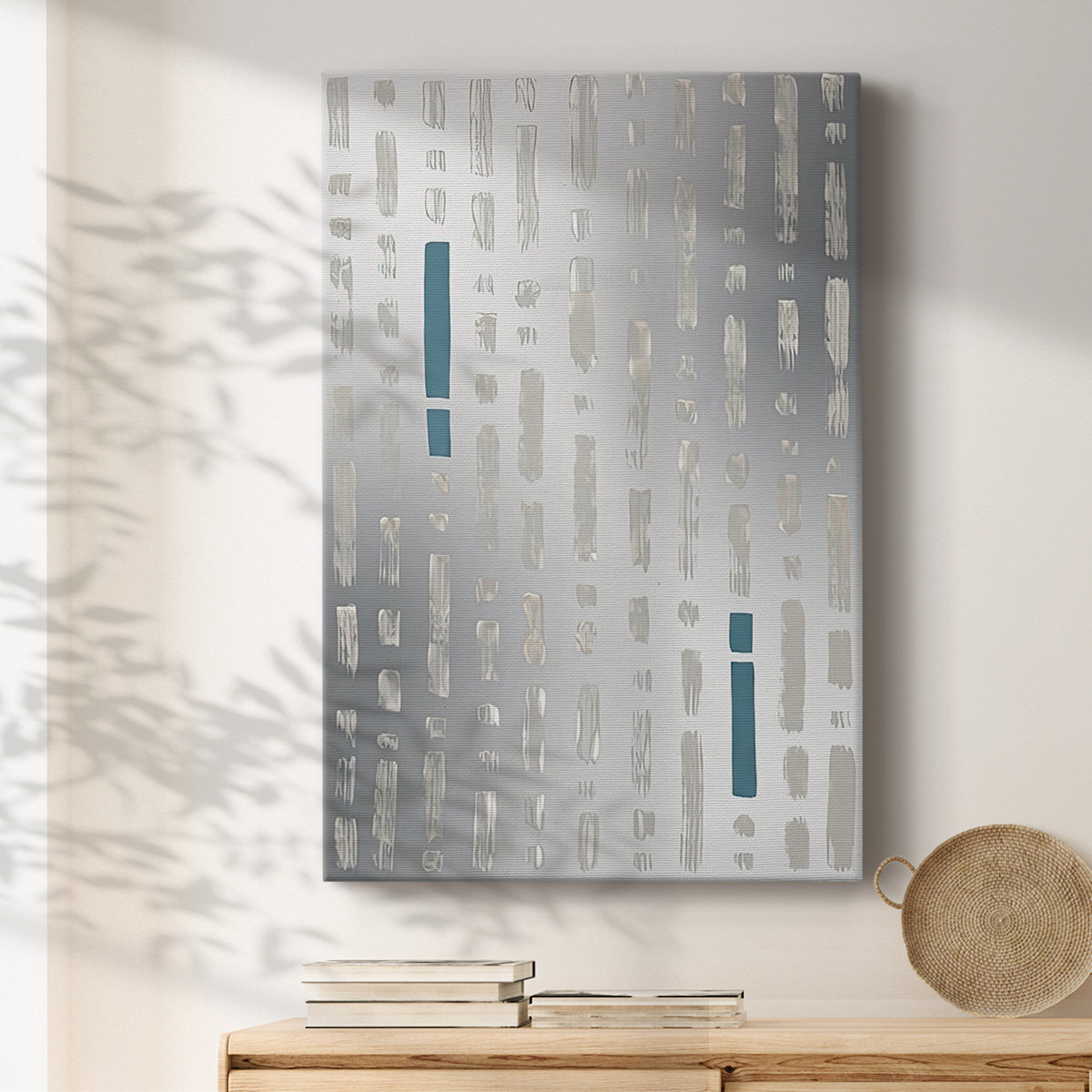 Wrought Studio™ Printed Brushwork II - Wrapped Canvas Print | Wayfair